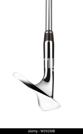 56 Degree Loft Angle Golf Club Wedge Iron Isolated on a White ...