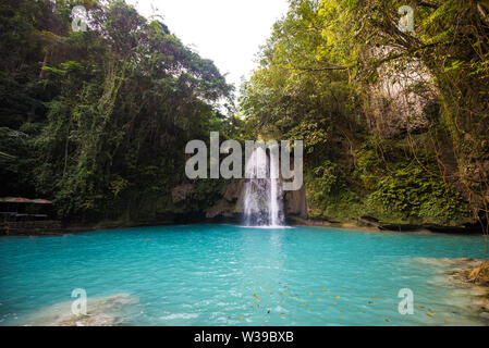 Kawasan waterfalls located on Cebu Island, Philippines - Beautiful ...