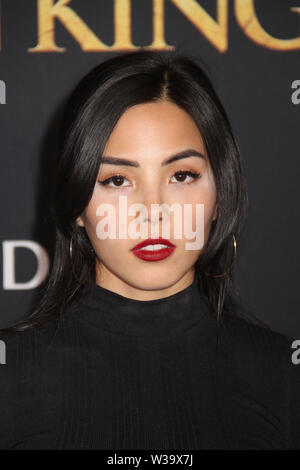 HOLLYWOOD, CA - JULY 09: Anna Akana attends the premiere of Disney's ...