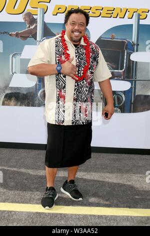 HOLLYWOOD, CA - JULY 13: Kelemete Misipeka attends the Premiere Of ...