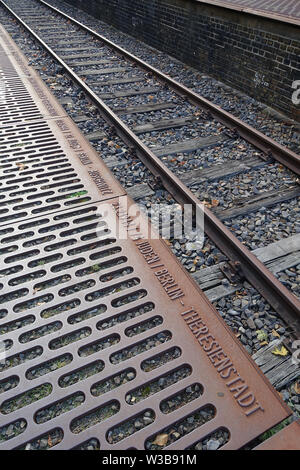 Grunewald Germany train station Platform 17 commemoration of Jews ...