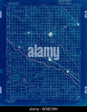 Lyons, Kansas, map 1894, 1:125000, United States of America by Timeless ...