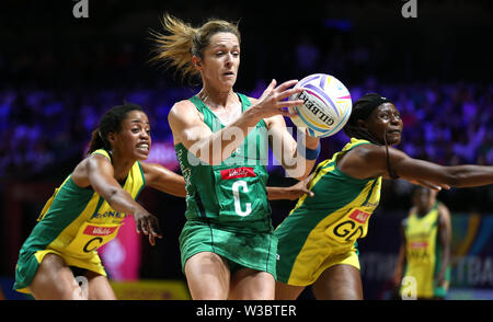 Northern Ireland's Caroline O'Hanlon in action against New Zealand ...