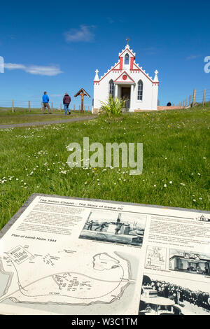 Scotland - Orkney - Information about The Italian Chapel on Lamb Holm ...