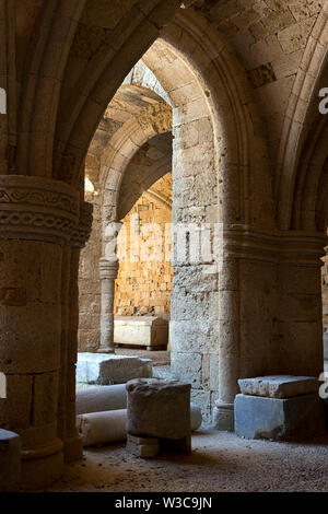 Archaeological Museum (Old Knights Hospital), Rhodes Old Town, Rhodes ...