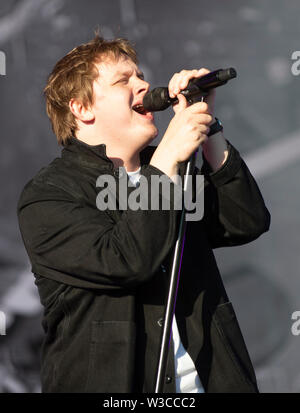 Lewis Capaldi performs on the Main Stage during the TRNSMT festival at ...