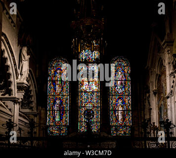 Medieval Stained Glass Window, Catedral de Burgos (Burgos Cathedral ...