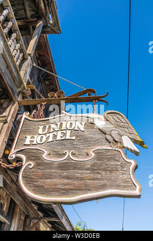 The 1880 Union Hotel in Los Alamos in California, USA Stock Photo - Alamy