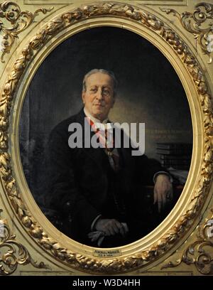 Federico de Madrazo - Retrato de Ángel de Saavedra, duque de Rivas ...