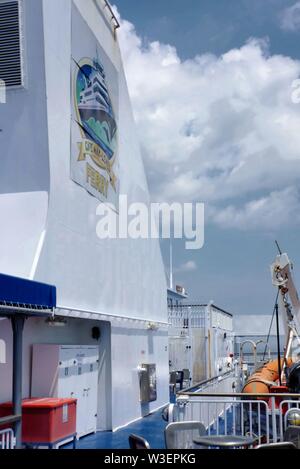 Jetty at the Lewes-Cape May ferry terminal at Lewes, Delaware, USA ...