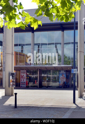 Milton Keynes Theatre entrance Stock Photo - Alamy