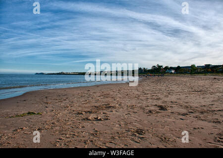 Views of the beach a Skerries Stock Photo - Alamy