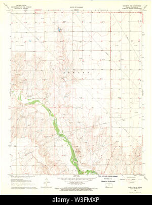 Sublette SW, Kansas, map 1968, 1:24000, United States of America by ...