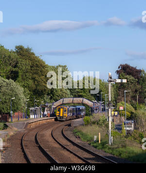 Arnside railway station, Cumbria, UK Stock Photo - Alamy