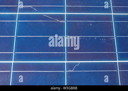 Snail trails defects in Solar Energy Modules because of corroion in ...