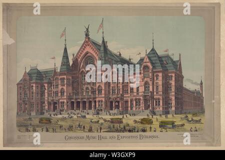 Cincinnati music hall and exposition buildings Stock Photo - Alamy