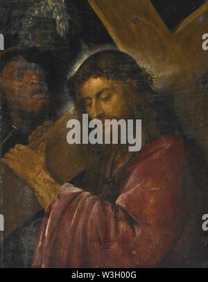 Circle of Titian Christ Carrying the Cross Stock Photo - Alamy