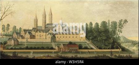 Claes Jacobsz. van der Heck - Gezicht op Egmond aan Zee Stock Photo - Alamy