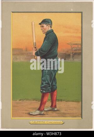 Clark Griffith, Cincinnati Reds, baseball card portrait Stock Photo - Alamy