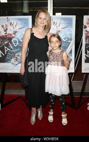 Joelle Carter and Luna Rose Bates at 'Maiden' film premiere, Los ...