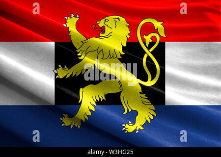 Realistic flag of Benelux on the wavy surface of fabric Stock Photo - Alamy