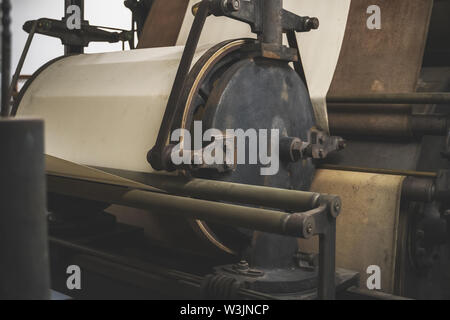 Palmer. Used for textile finishing, its like industrial iron Stock ...