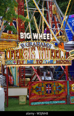 Funfair in Chapelfield Gardens, Norwich UK July 2019 Stock Photo - Alamy