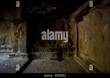 PUNE November 04-2017 ruin carving in veranda or verandah at the ...