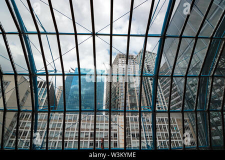 Waterloo Station International Terminal For Eurostar London Stock Photo ...