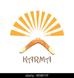 Karma. illustration for social media post. Hand drawn illustration ...