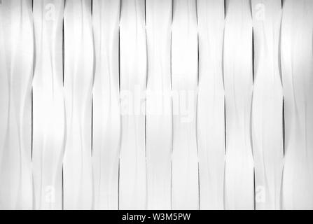 White seamless texture. Wavy background. Interior wall decoration. 3D ...
