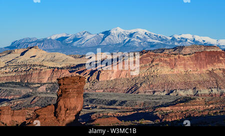 Landscape in Capitol Reef National Park Stock Photo - Alamy