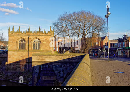 Chapel of Our Lady on Rotherham Bridge over the River Don Rotherham ...