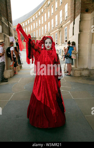 Extinction Rebellion Summer Uprising Bristol Bridge 17/07/2019 Stock ...