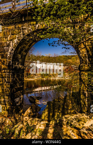 Rail Road Bridge Collinsville, Connecticut, USA Stock Photo - Alamy