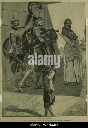 Cleopatra short story; 5 January 1889 Stock Photo - Alamy