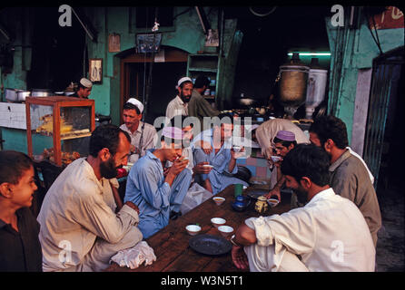 Tea stall Peshawar North West Frontier Province Pakistan Asia Stock ...