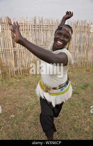 Young, happy, smiling Sudanese woman, Sudan, Africa Stock Photo - Alamy