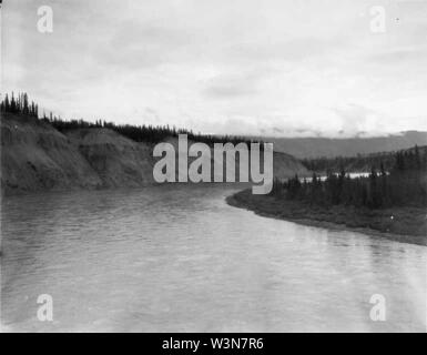 Area of the Yukon River historically known as The Thirty Mile, ca 1914 ...