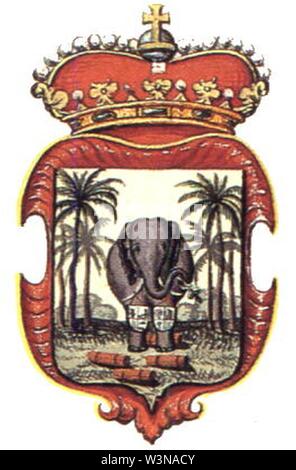 Coat of arms Ceylon dutch colony Stock Photo - Alamy