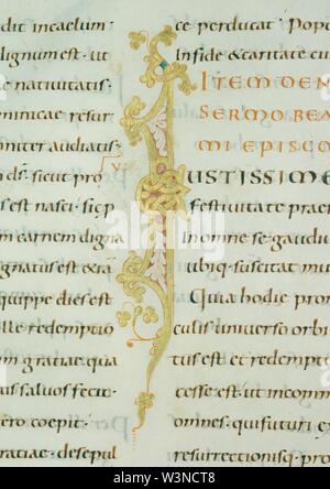 'Cod Aug Perg 16 Seite 9r' likely refers to a manuscript or historical ...