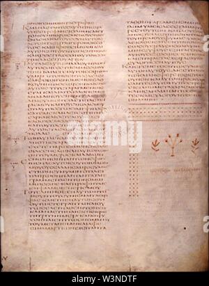 Codex Alexandrinus f41v - Luke Stock Photo - Alamy