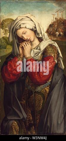 'The Mourning Mary Magdalene' by Colijn de Coter is a Renaissance-era ...