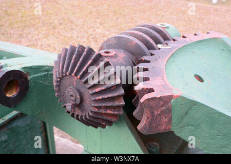 Vintage Road Roller built by Australian company Gibson Battle around a ...