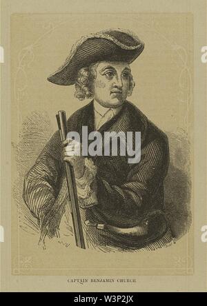 Colonel Benjamin Church Stock Photo - Alamy