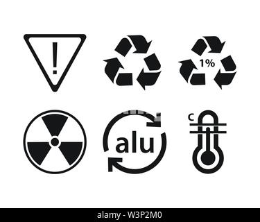 Parcel box sticker, object illustration vector Stock Vector Image & Art ...