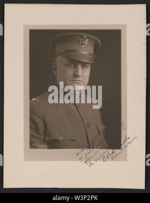 Colonel Edward Andrew Deeds of the Army Air Service in uniform ...