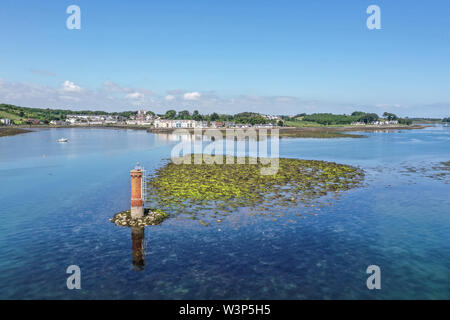 Killyleagh town and strangford lough Stock Photo - Alamy