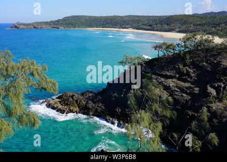 View of Dolphin Point in the Noosa National Park in Noosa, Sunshine ...