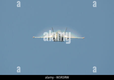 F18 Hornet display at the Royal International Air Tattoo Stock Photo ...